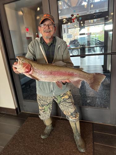 Historic Catch: Record-Breaking Rainbow Trout Reeled in at Robbers Cave ...